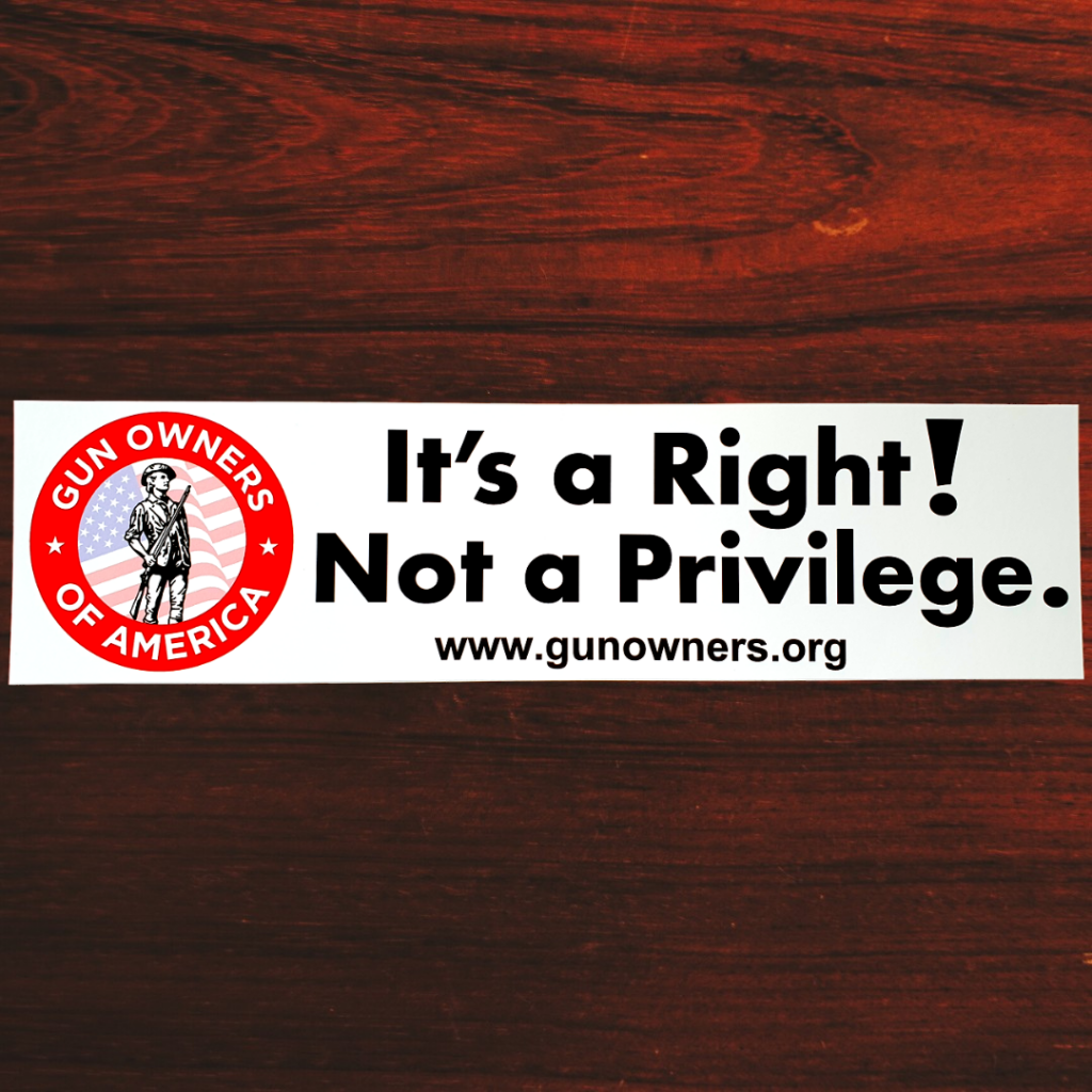 GOA Sticker Bundle – Gun Owners of America