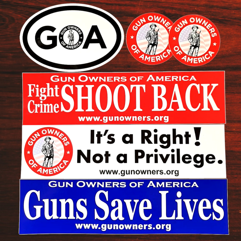 GOA Sticker Bundle – Gun Owners of America